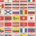 Antique 1892 Flags of the World Nations German Chromolithograph ...