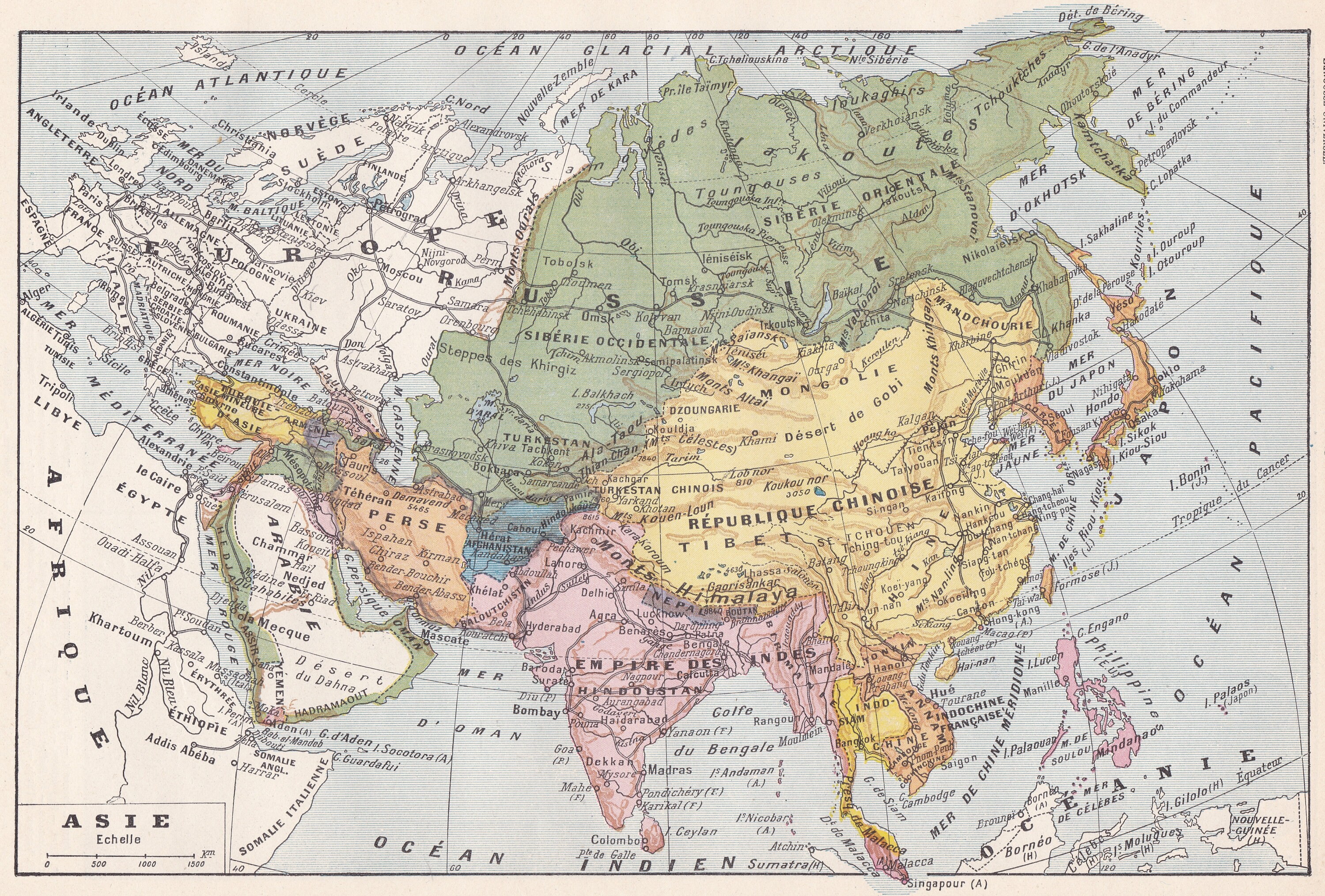 Bombay Map Of Asia