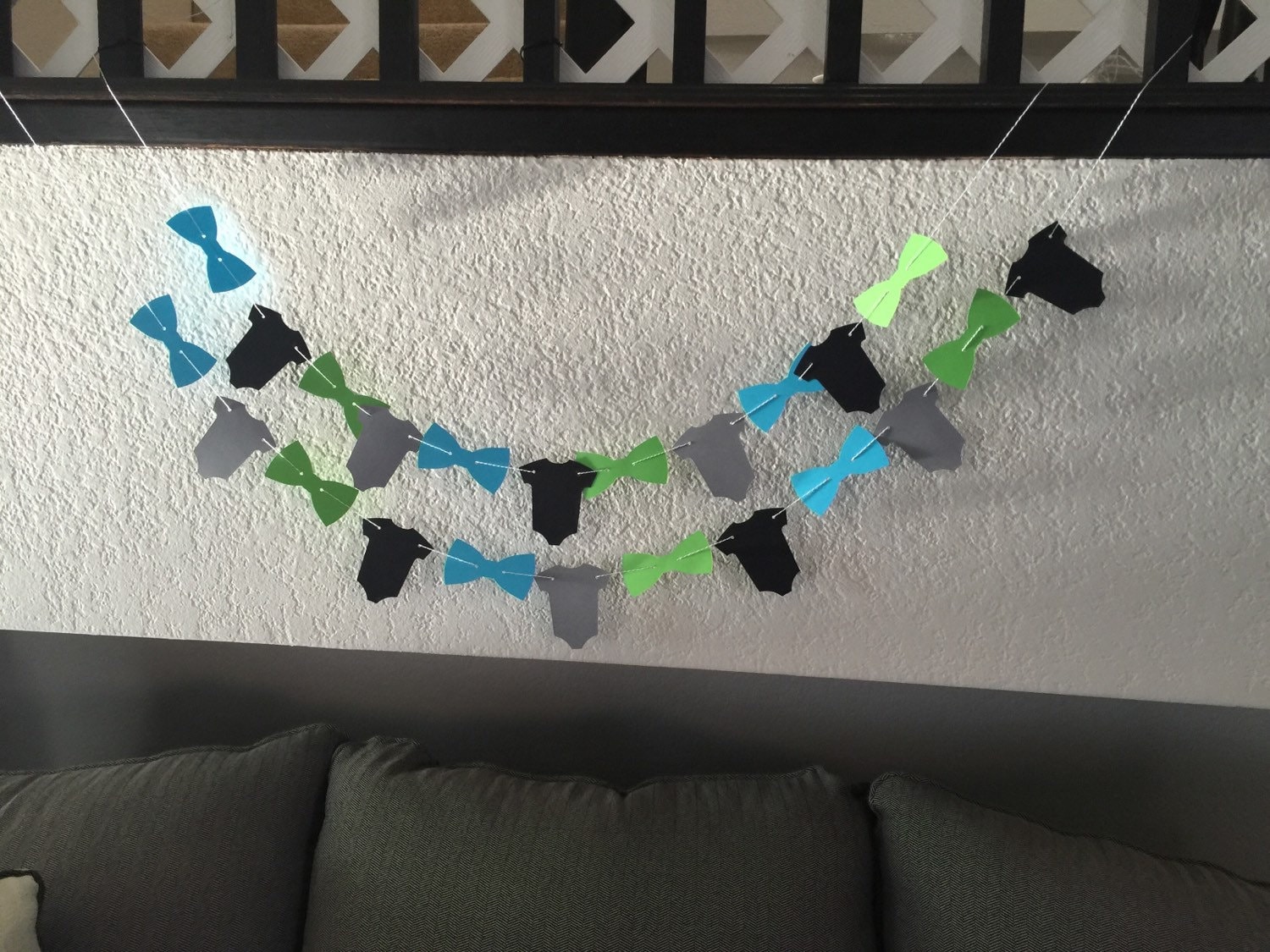 Mustache and Bow Tie Banner - Etsy