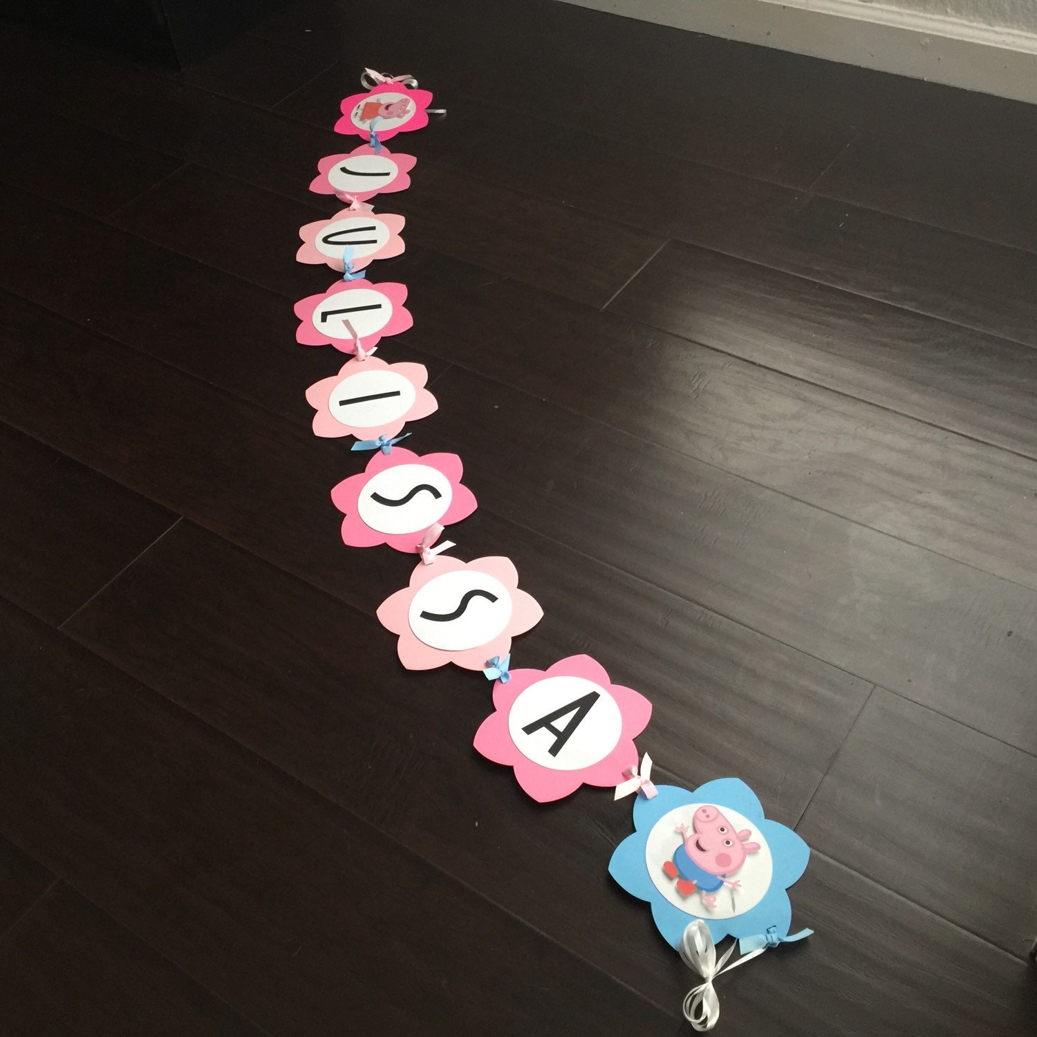 Peppa pig banner | Etsy