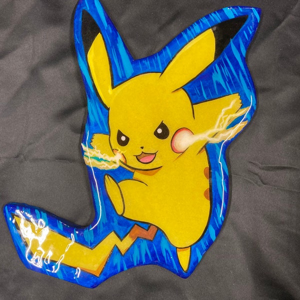 Lightning Pikachu - Etsy