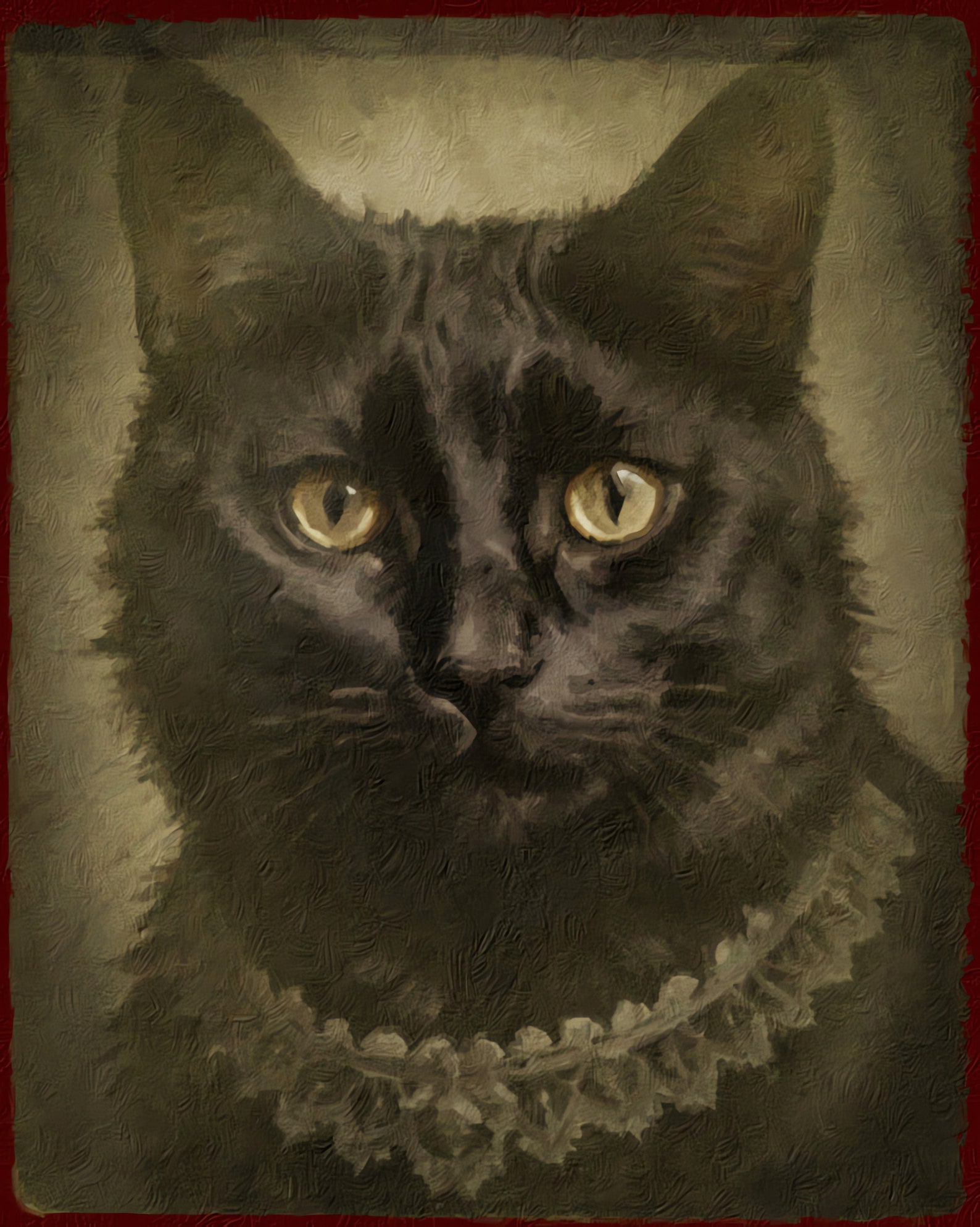 Downloadable Witches Black Cat Painting | Printable | Pendle Witches ...
