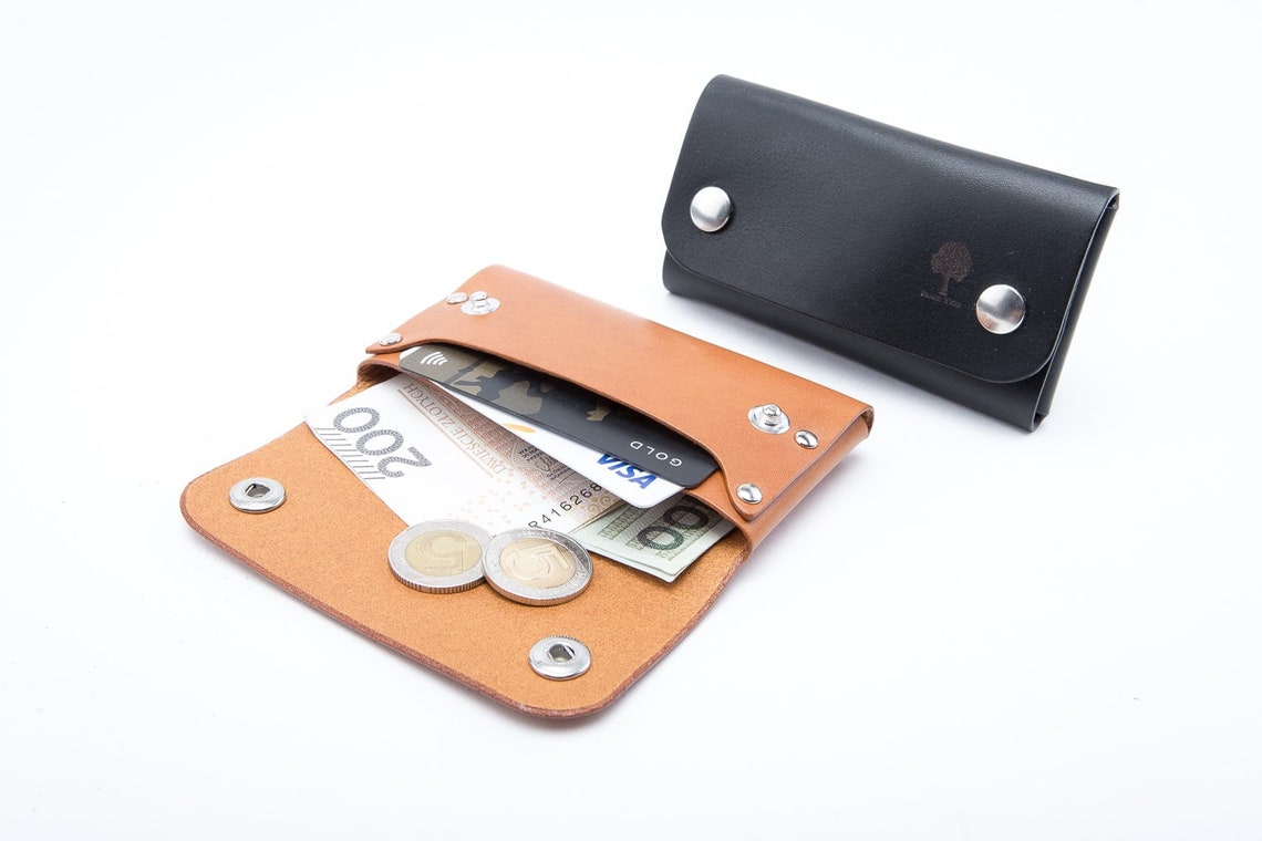 Coin & Credit Case Small Wallet Slim Wallet Small Purse - Etsy