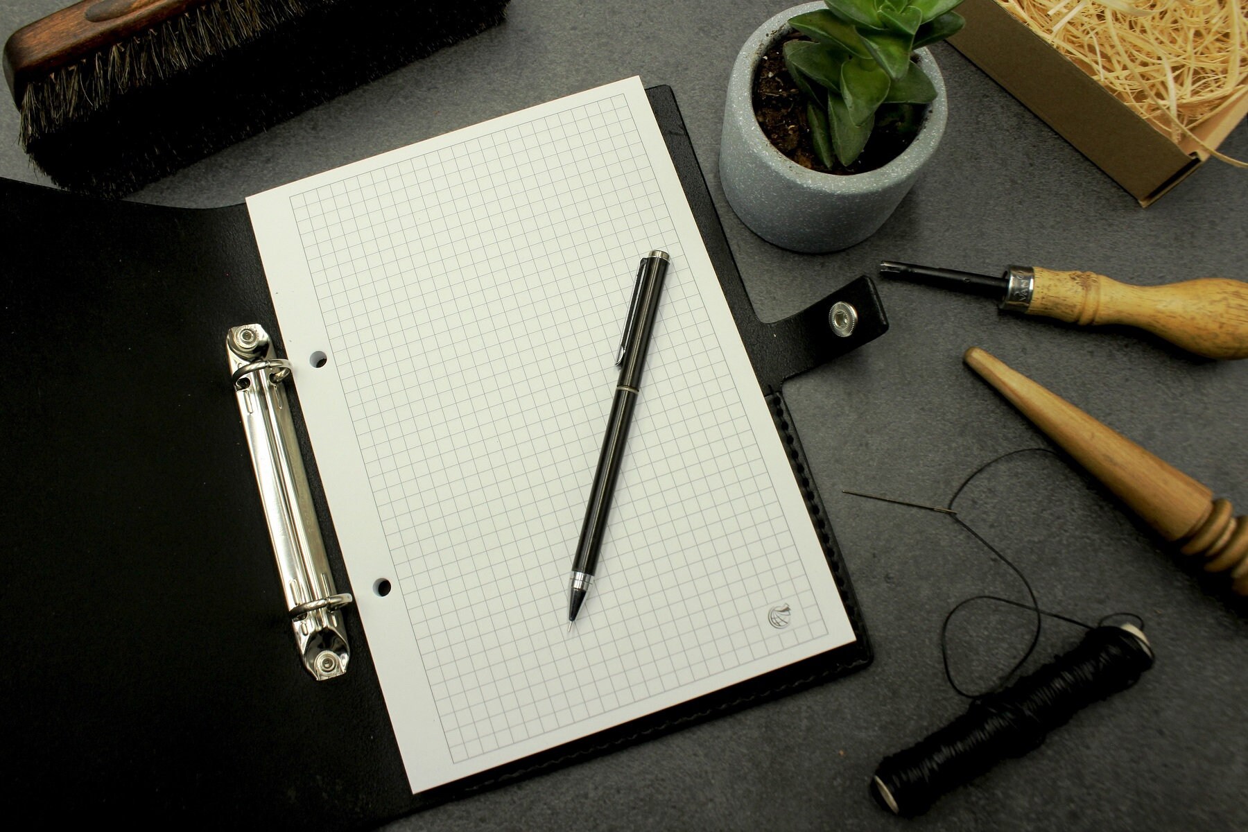 Leather Notes Cover Leather Notebook A5 67x87 In Leather | Etsy