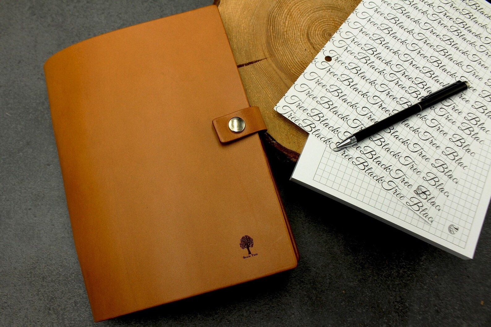 Leather Notes Cover Leather Notebook A5 67x87 In Leather | Etsy