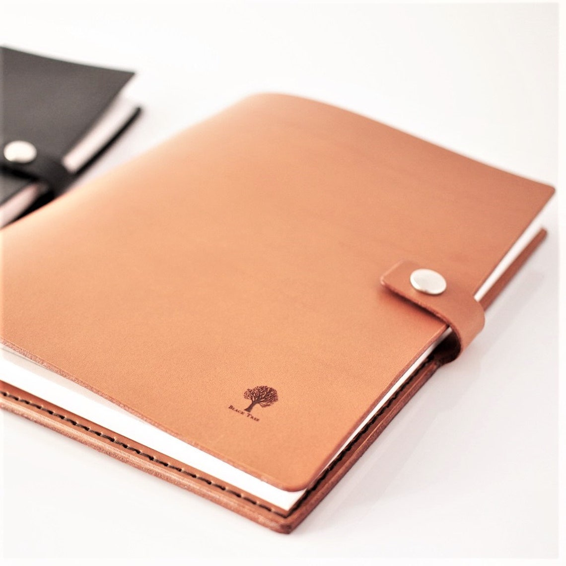 Leather Notes Cover Leather Notebook A5 67x87 In Leather | Etsy