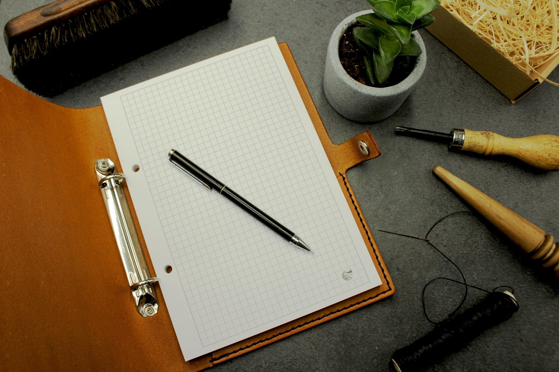 Leather Notes Cover Leather Notebook A5 67x87 In Leather - Etsy