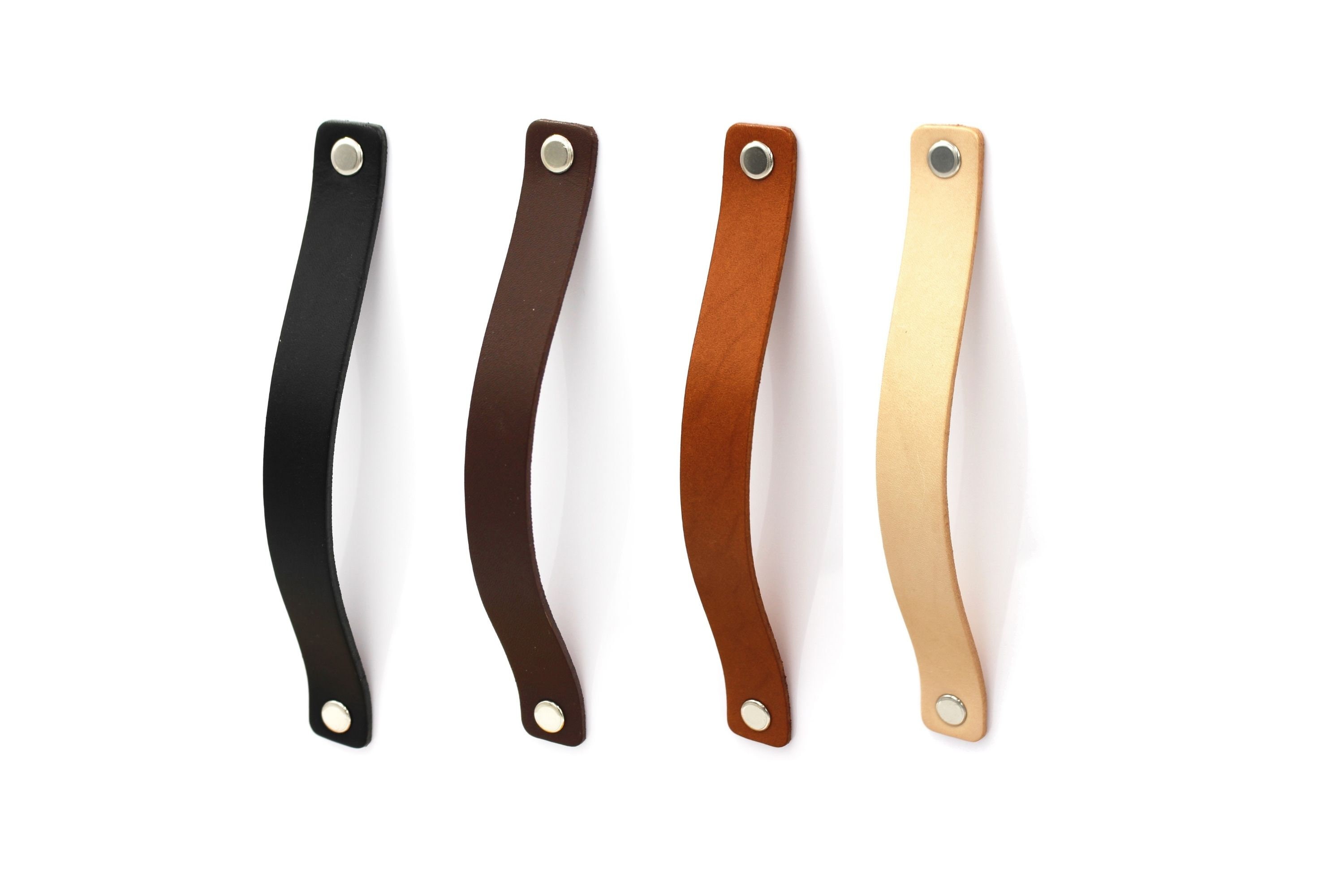 Leather Handles Leather Drawer Pulls Leather Pulls Leather | Etsy