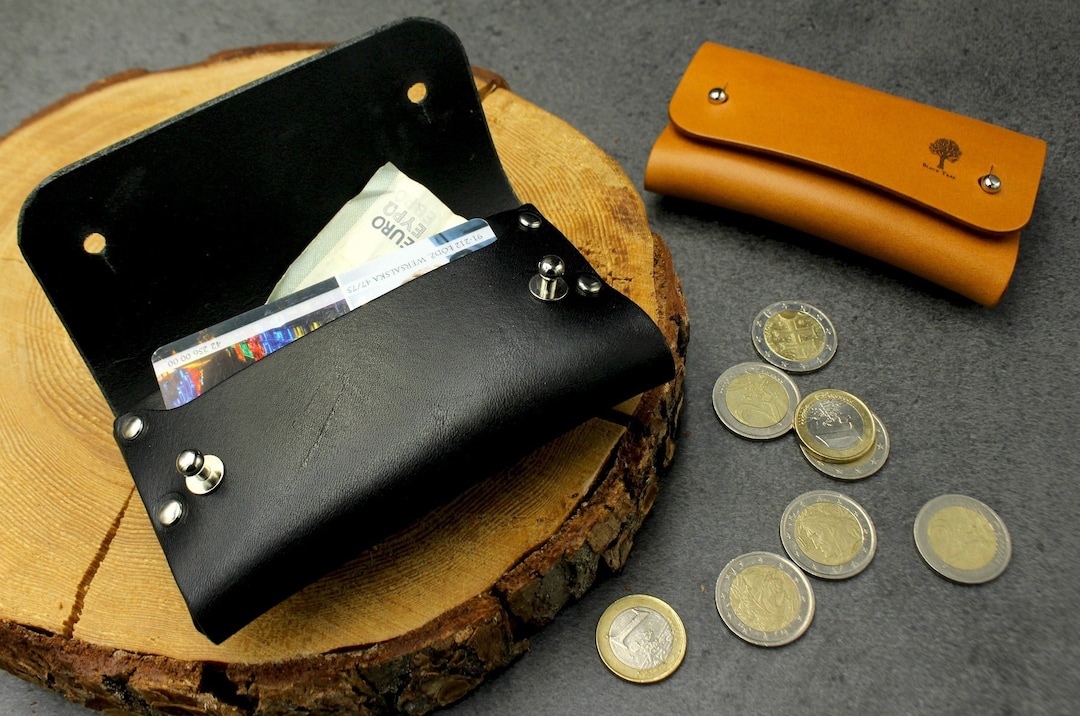 Coin & Credit Case Small Wallet Slim Wallet Small Purse - Etsy
