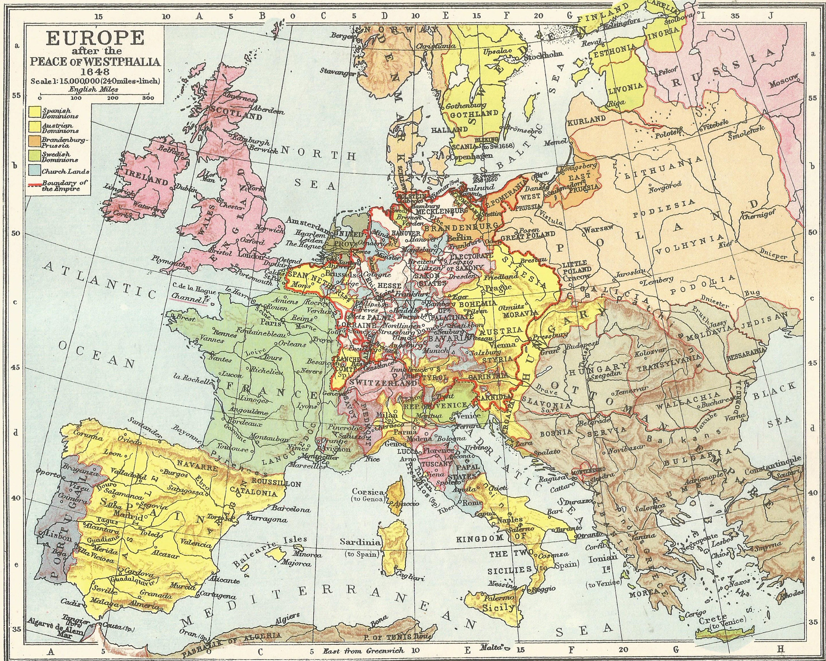Roman Peace Map