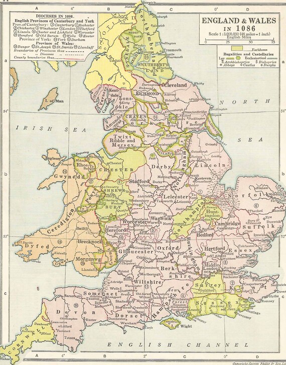Historical Maps Of England