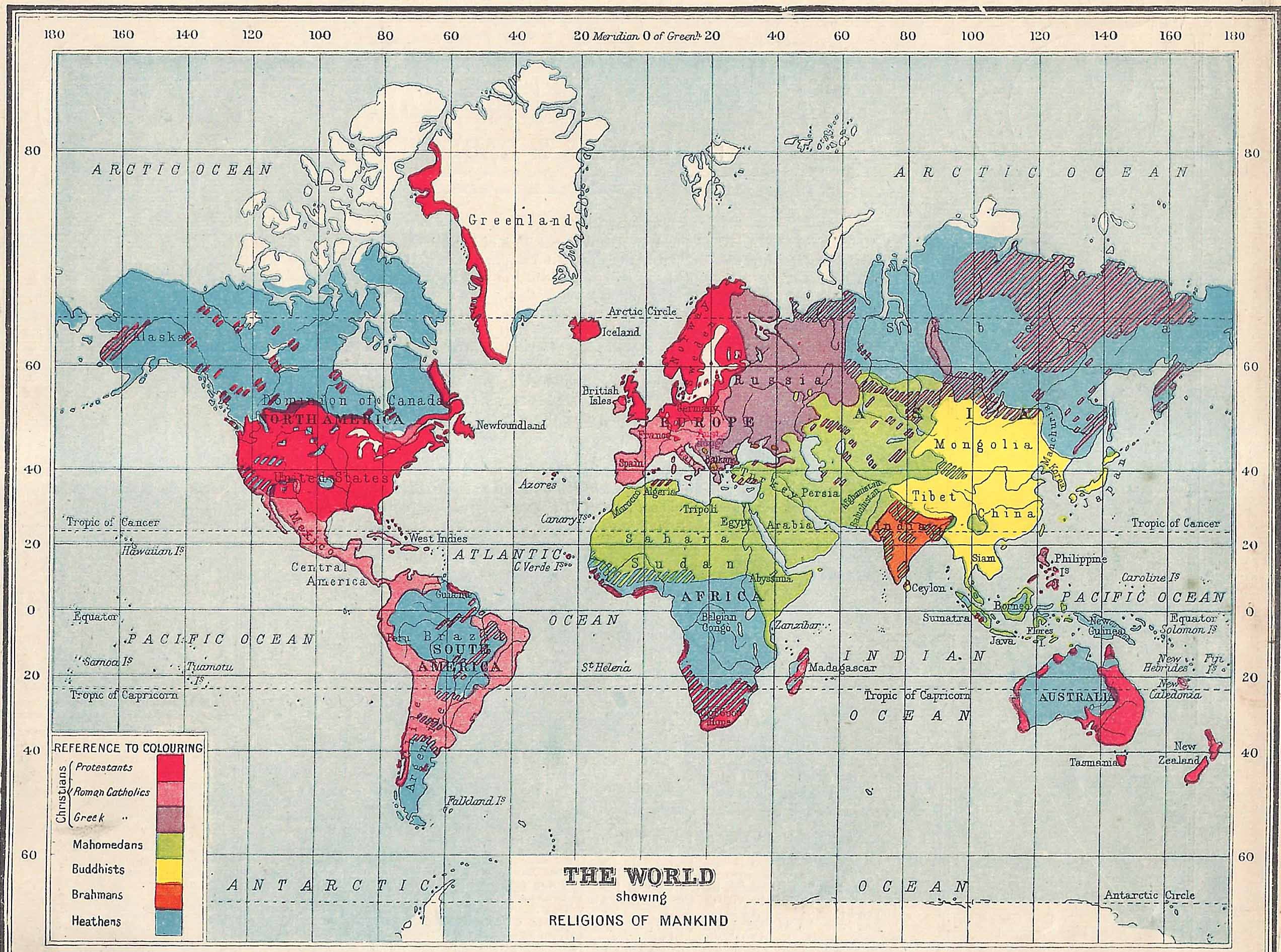 Diagram Of World Religions