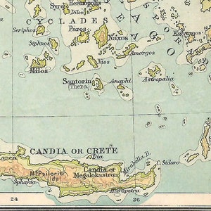 Balkans Antique Maps, 1910s Greece Turkey Vintage Maps Lithograph ...