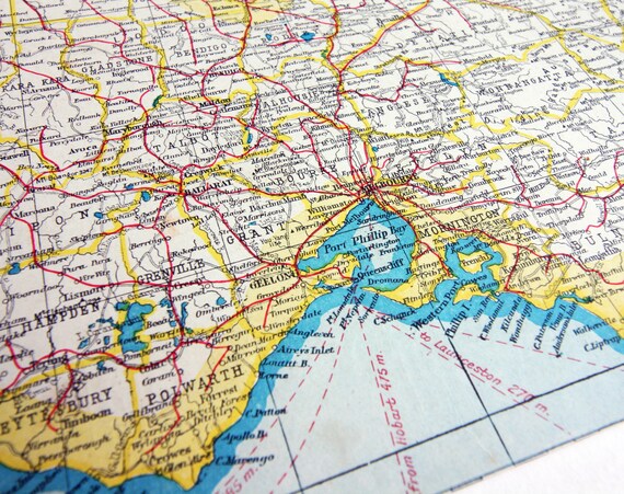 Map Of Victoria Australia