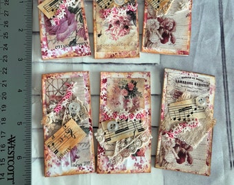 Hidden Paper Clips for Junk Journals Set of 4 - Etsy