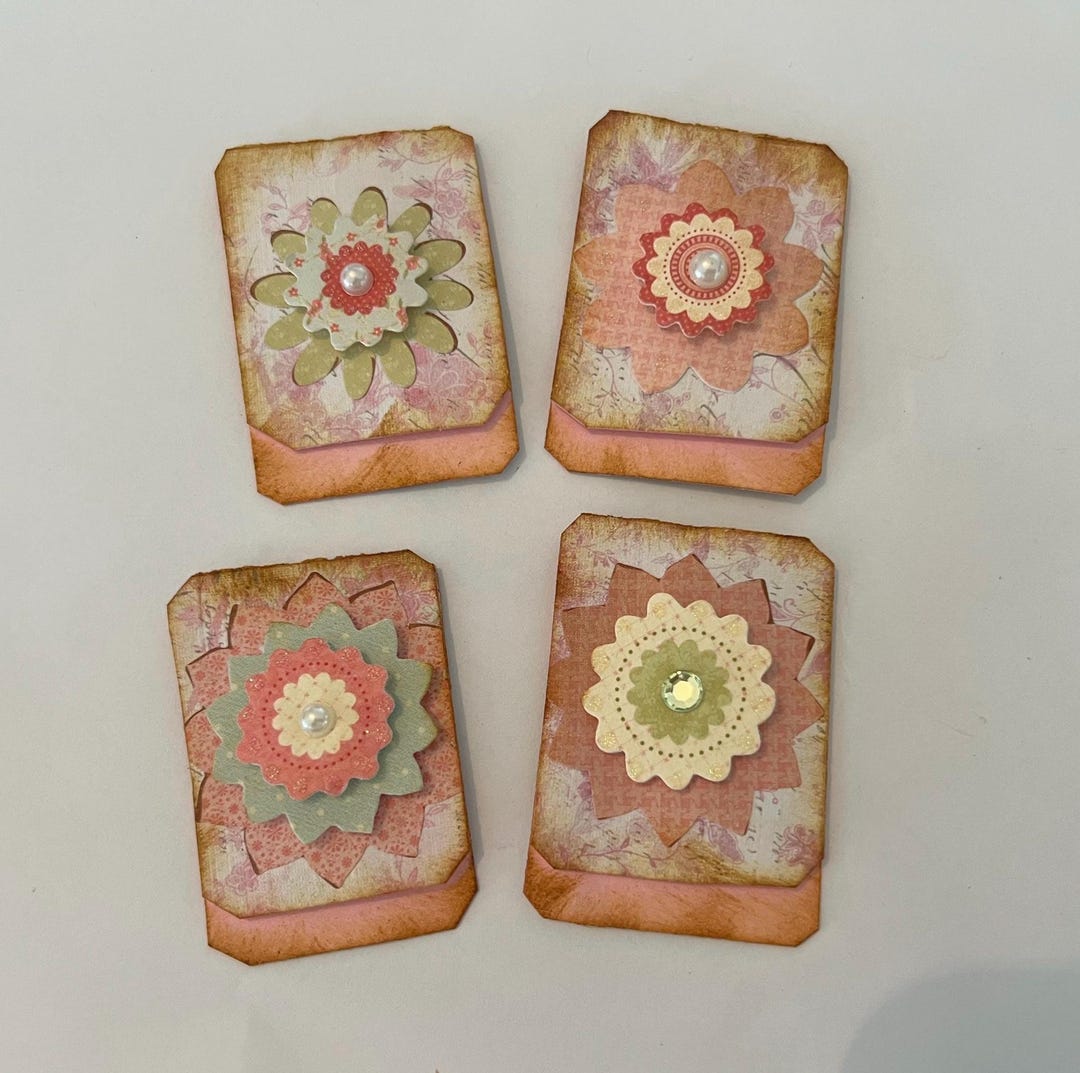 Hidden Paper Clips for Junk Journals Set of 4 - Etsy