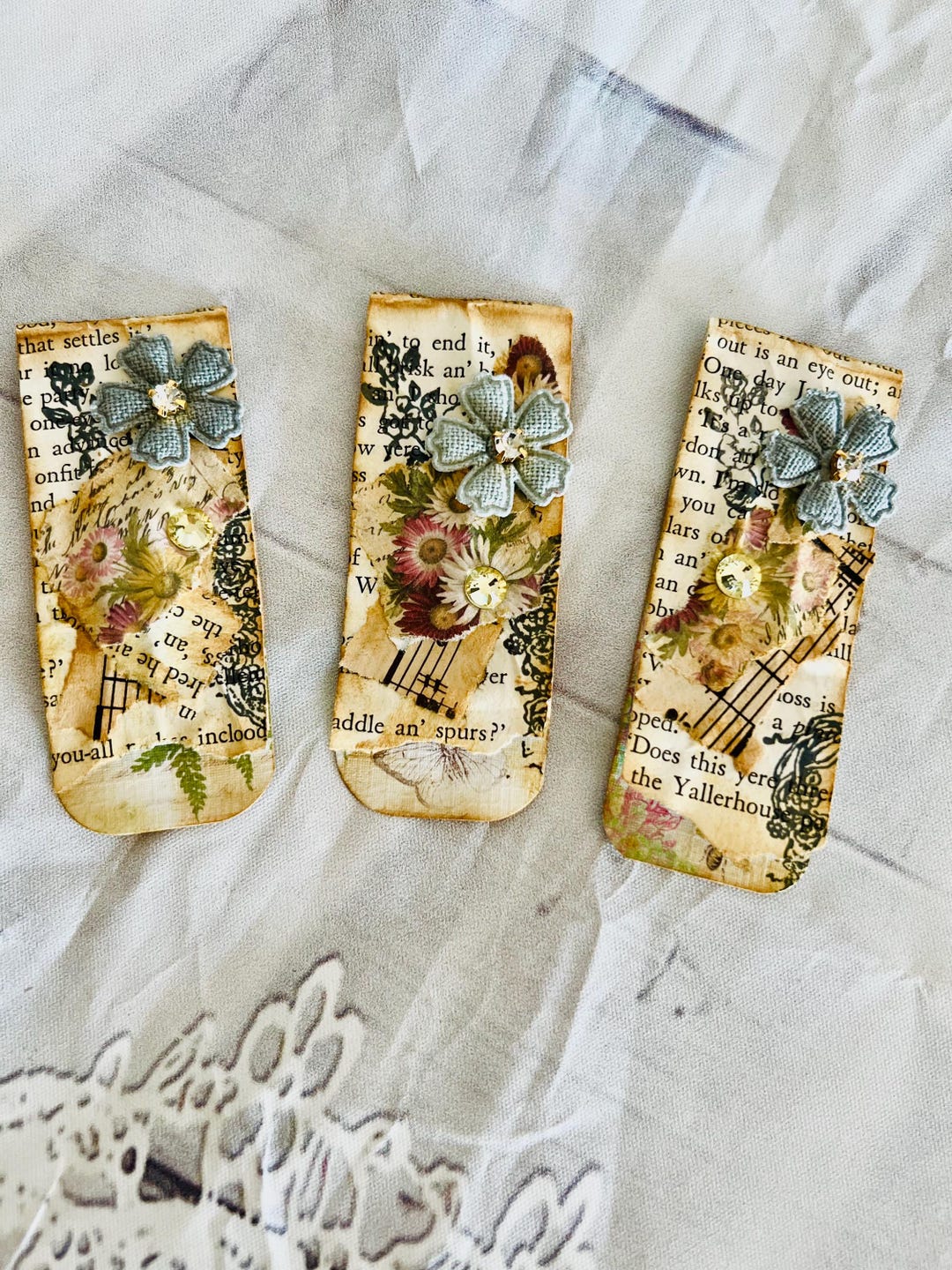 Hidden Paper Clips for Junk Journals Set of 3 - Etsy