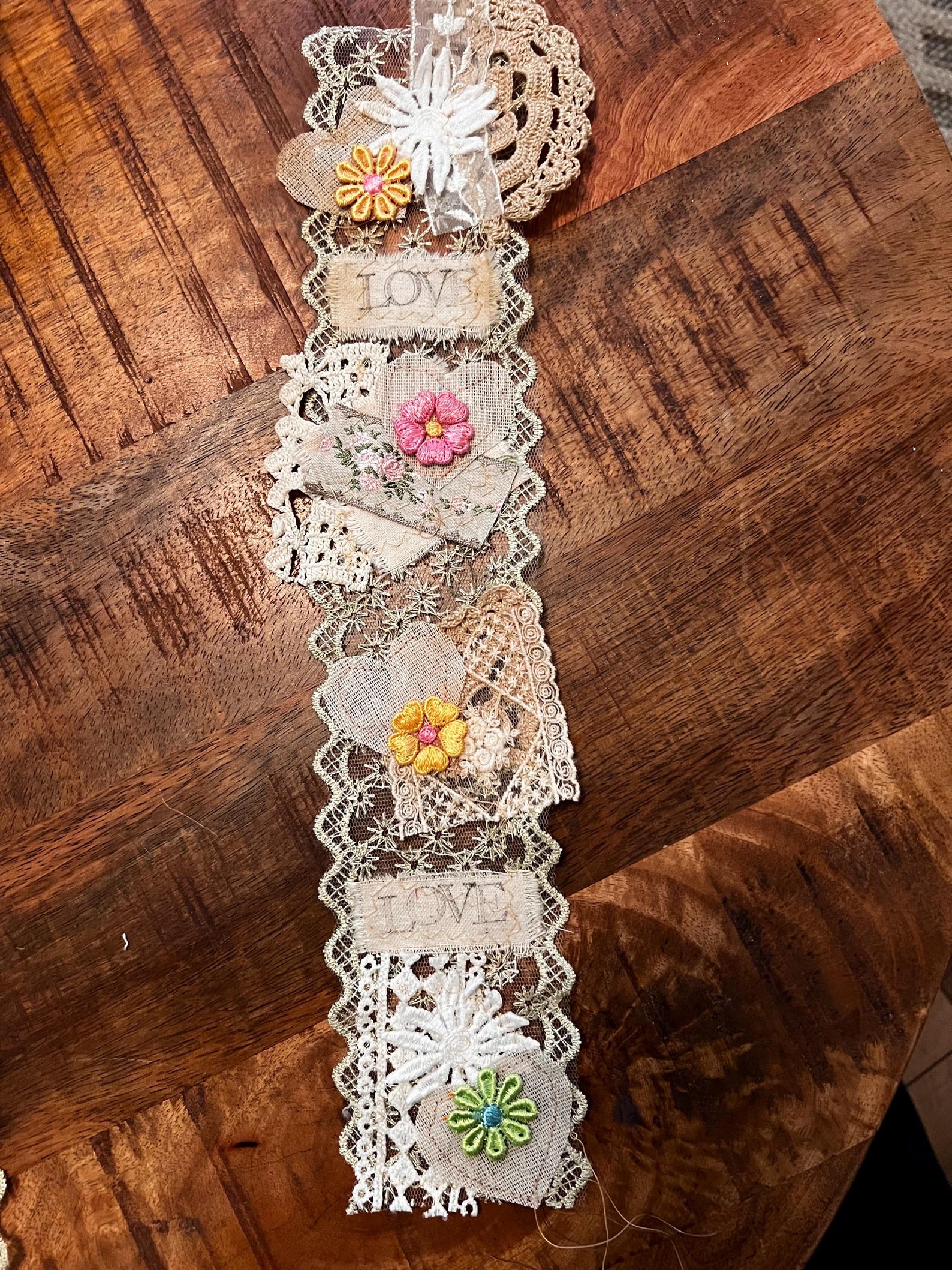 Shabby Chic Snippet Roll for Your Junk Journal - Etsy