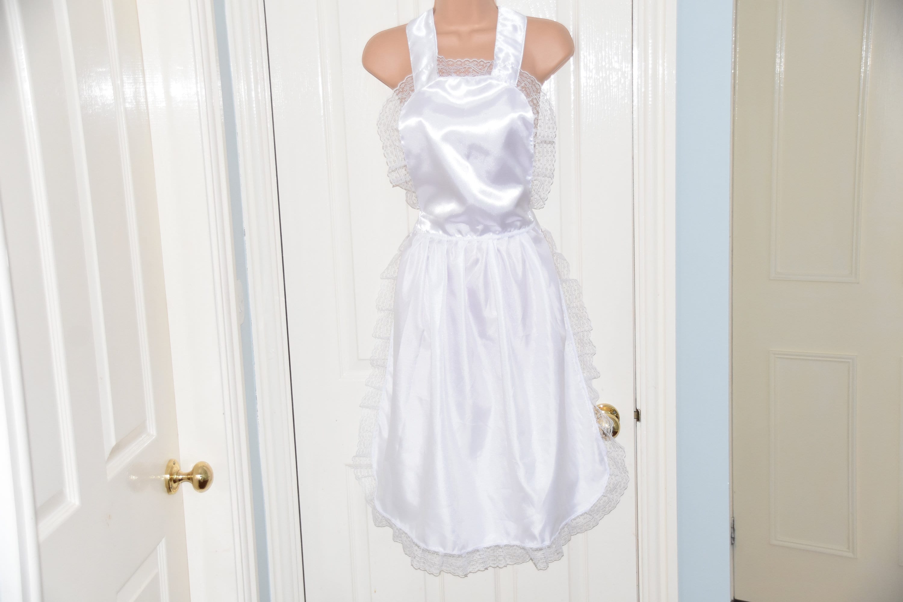 Sissy Boi Maid Satin Pinny Sissy Dessous Fi Etsy