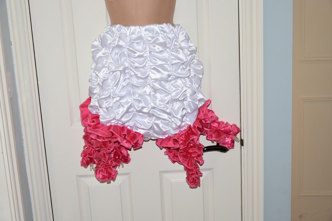 Double Satin Bubble / Nappy / Diaper Suspender Panties for Those Extra ...
