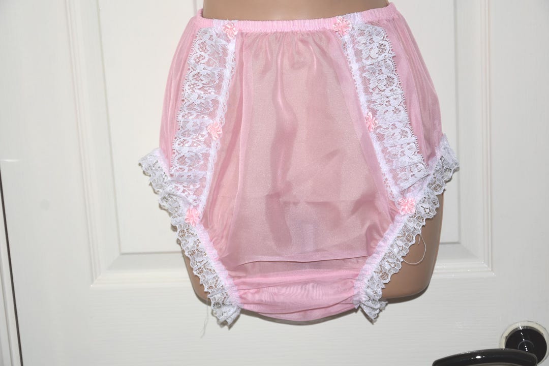 TW 10 Sensual Sheer Panties With Lacy Frills, Soft Lounging Gurly Boi ...