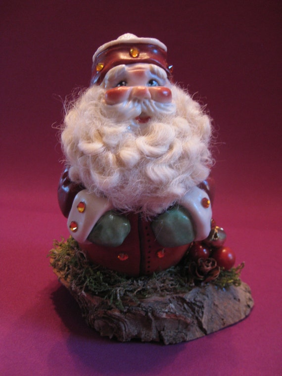 Woodland Santa St. Nick Father Christmas Allyson Nagel | Etsy