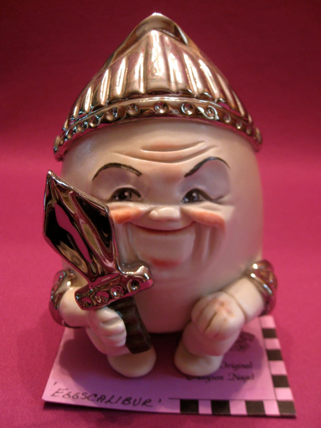 Eggscaliber Knight -- Allyson Nagel - A.N. Original Designs -- Humpty ...