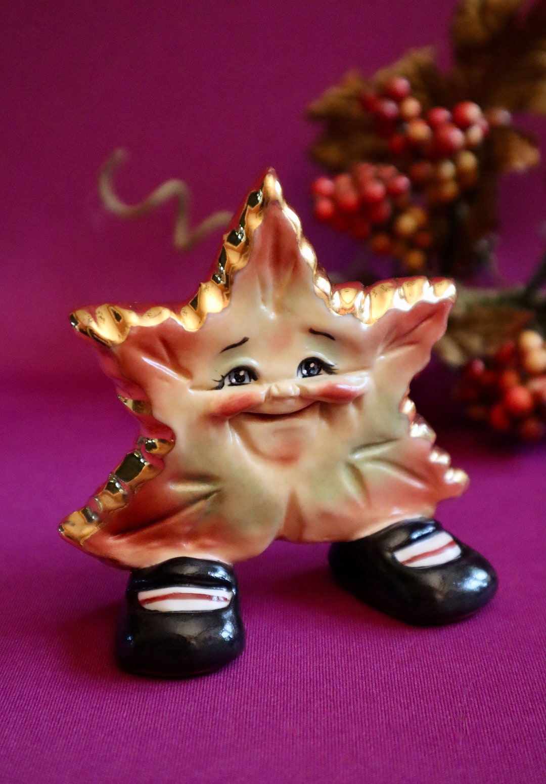 Dancing Leaves, Maple Leaf, Autumn, Trees, Whimsy Woodland -- Allyson ...