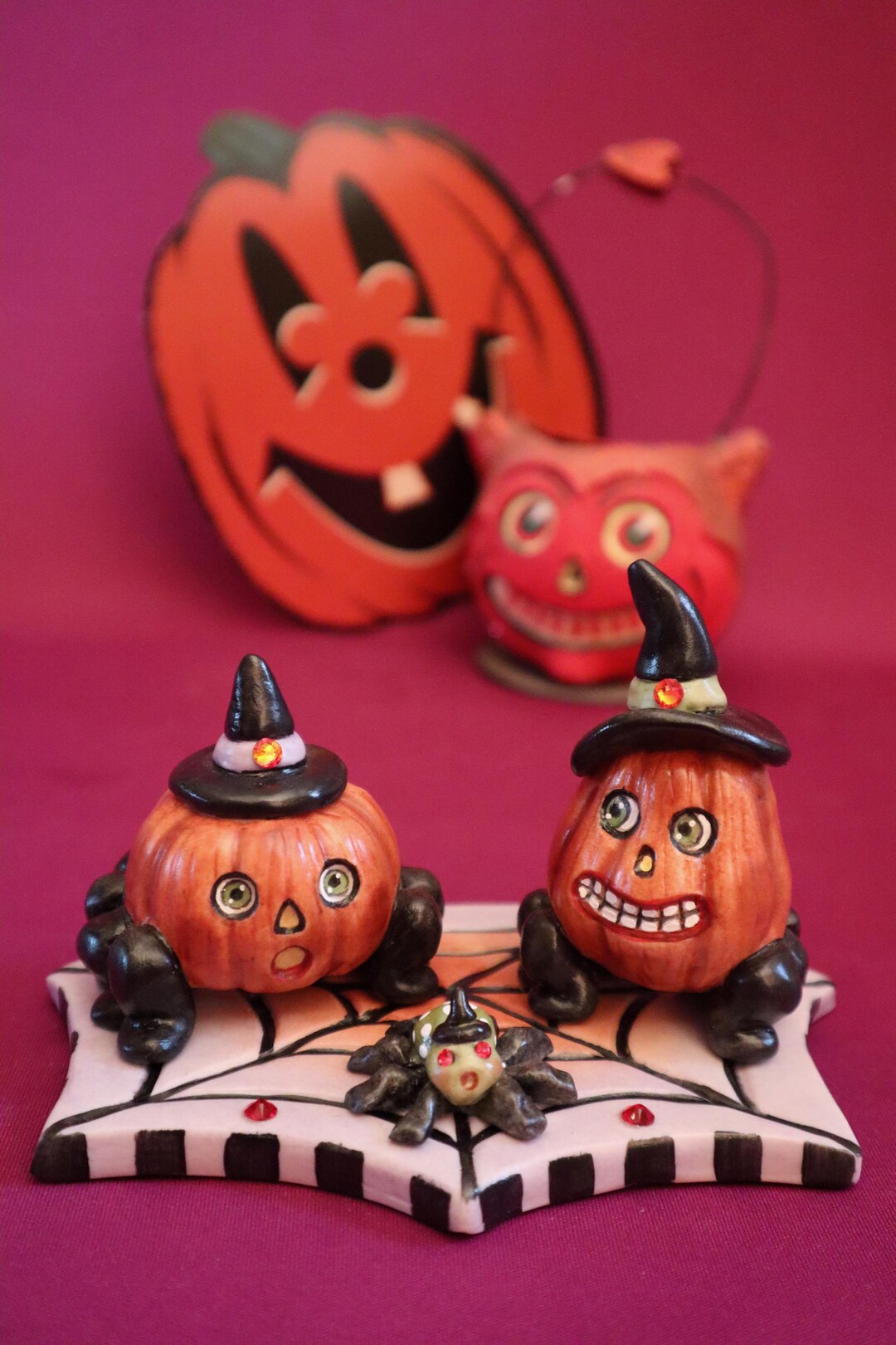 Spider Pumpkins, Creepy Crawlers, Spider Web, Halloween, Spooky ...