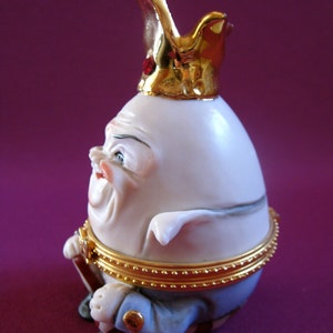 Humpty Dumpty Surprise Box, Allyson Nagel, A.N. Original, Porcelain ...