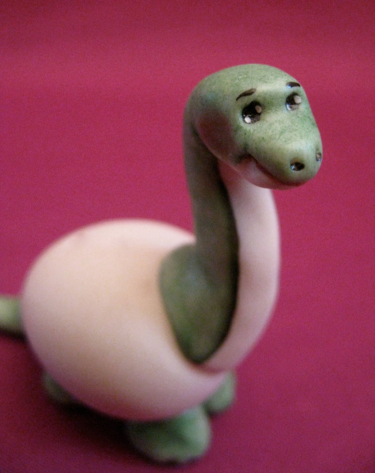Dinosaur Dino Egg Brontosaurus Porcelain Allyson Nagel | Etsy
