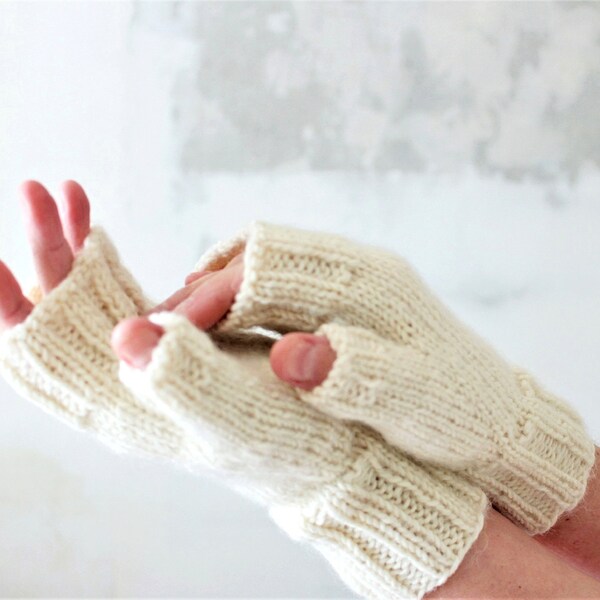 Mittens Fingerless - Etsy