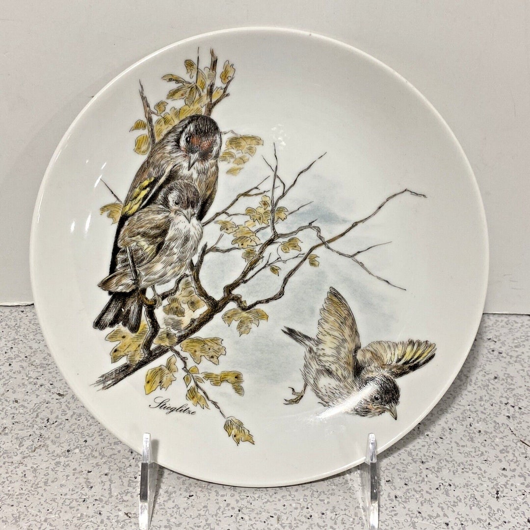 Vintage Kaiser West Germany Fine Porcelain Nature Bird Plate of the ...