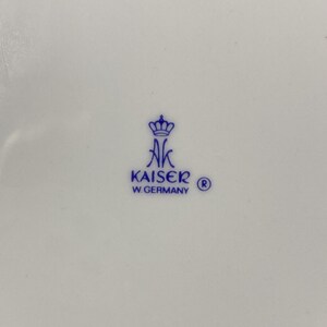 Vintage Kaiser West Germany Fine Porcelain Nature Bird Plate of the ...