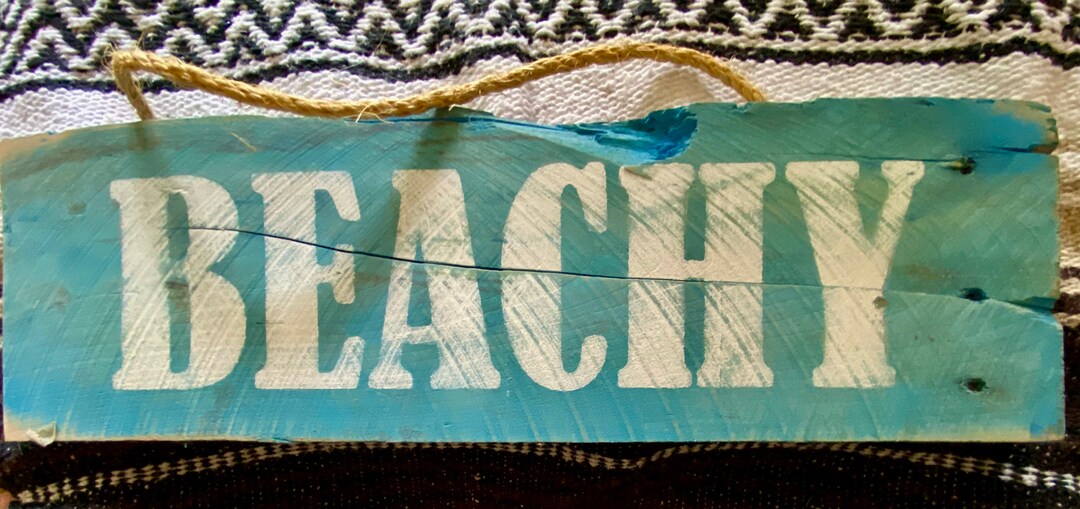 Beachy, Coastal Living, Beach, Signs, Beach Signs - Etsy