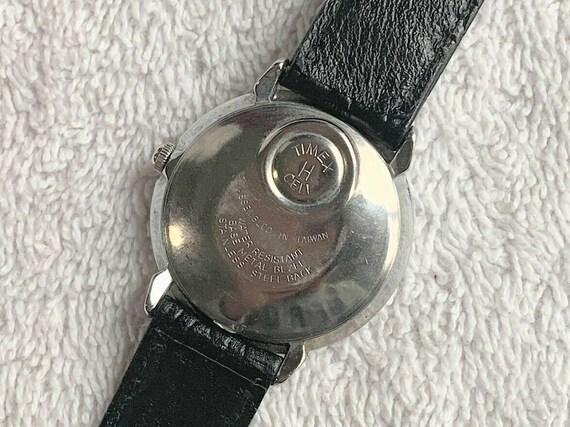 Vintage Timex Q Stainless Steel H Cell 57119 England … - Gem