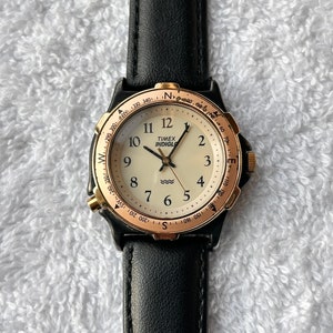 Timex Indiglo Rotating Compass Bezel Quartz Watch - Etsy