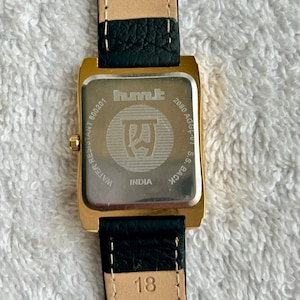 Vintage Rare Find, HMT Tank, Gold Plated and Stainless Steel, Quartz ...