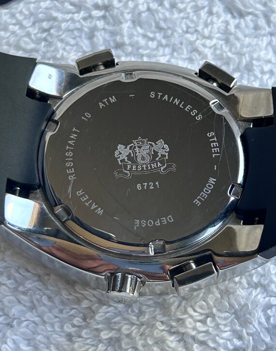 Festina 6721 World Timer Analog Digital Alarm Chronom… - Gem