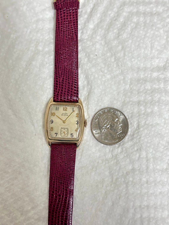 Vintage Elgin De Luxe 17 Jewels 10k Gold Filled Wind… - Gem