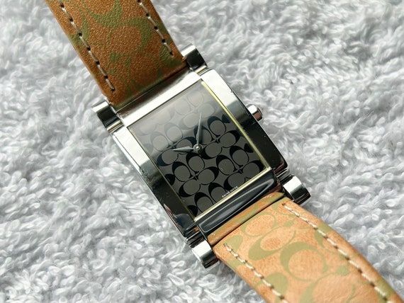 Coach Tank Stainless Steel Quartz Swiss Made Watch w/… - Gem