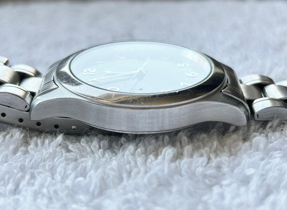 Timex Indiglo Blue Quick Set Date Luminescent Stainle… - Gem