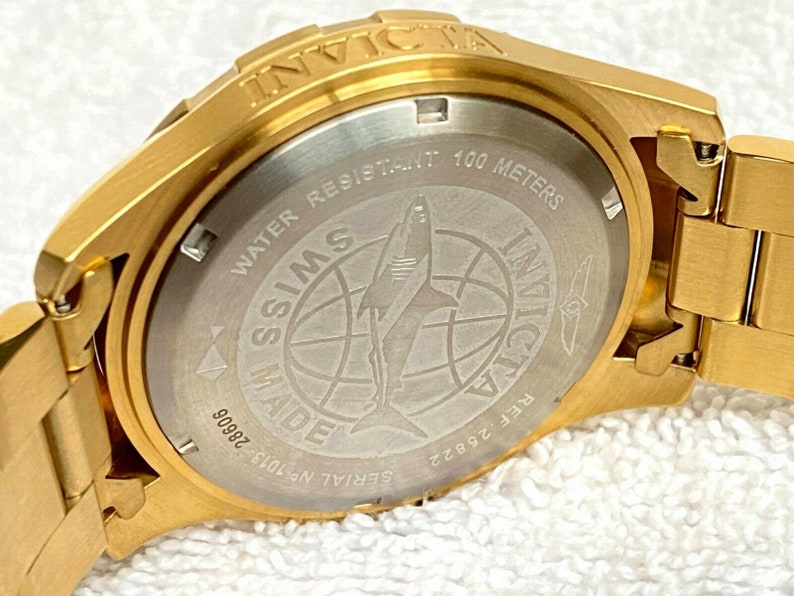 GMT Invicta Master of the Oceans Diver Date 100 Meters Swiss | Etsy