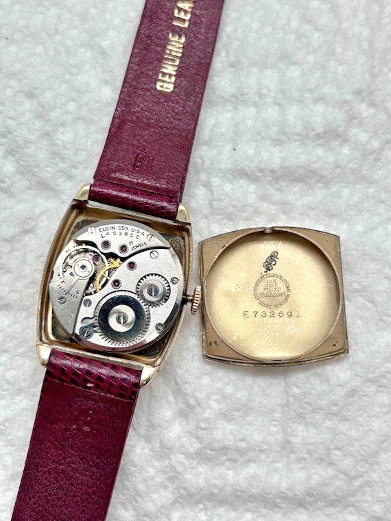 Vintage Elgin De Luxe 17 Jewels 10k Gold Filled Wind… - Gem
