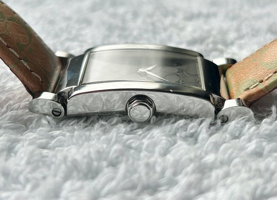 Coach Tank Stainless Steel Quartz Swiss Made Watch w/… - Gem