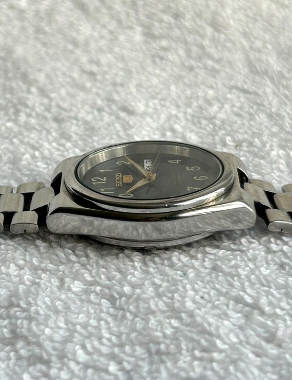 Vintage Seiko 5 Automatic 21 Jewels Luminescent Slow … - Gem