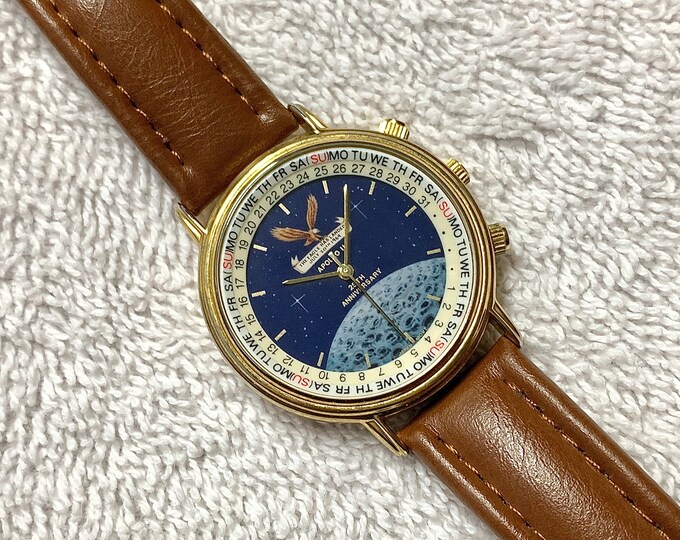 Apollo II 25th Anniversary Perpetual Calendar Indicator Japan Made ...