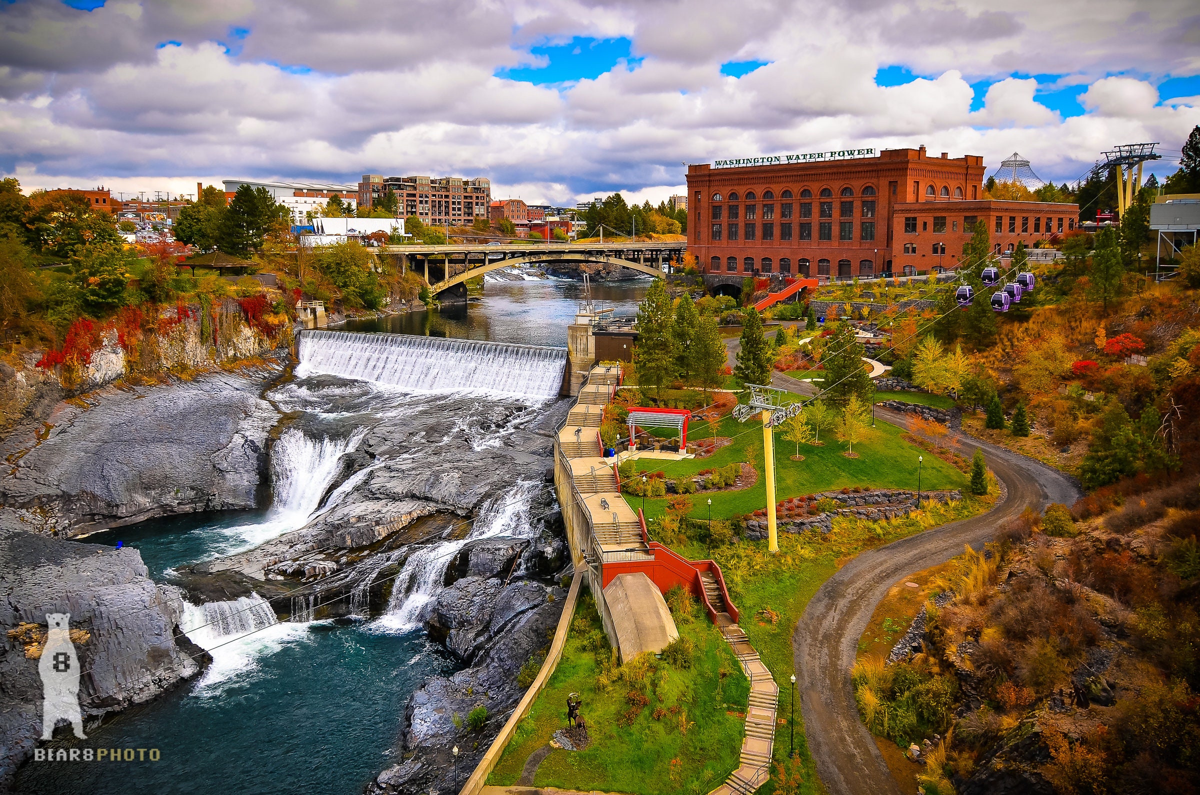 Spokane WA Photo Print Wall Art Landscape Photography Washington State ...