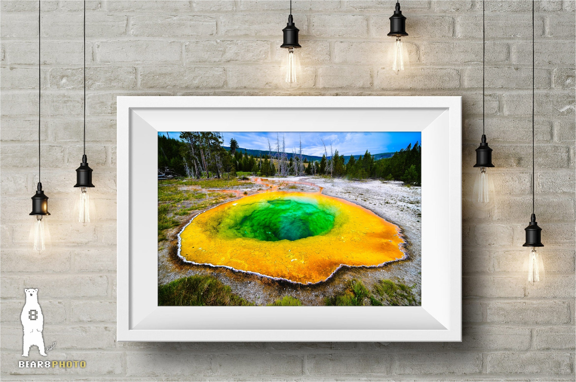 Yellowstone's Morning Glory Pool Photography: Fine Art Print - Etsy