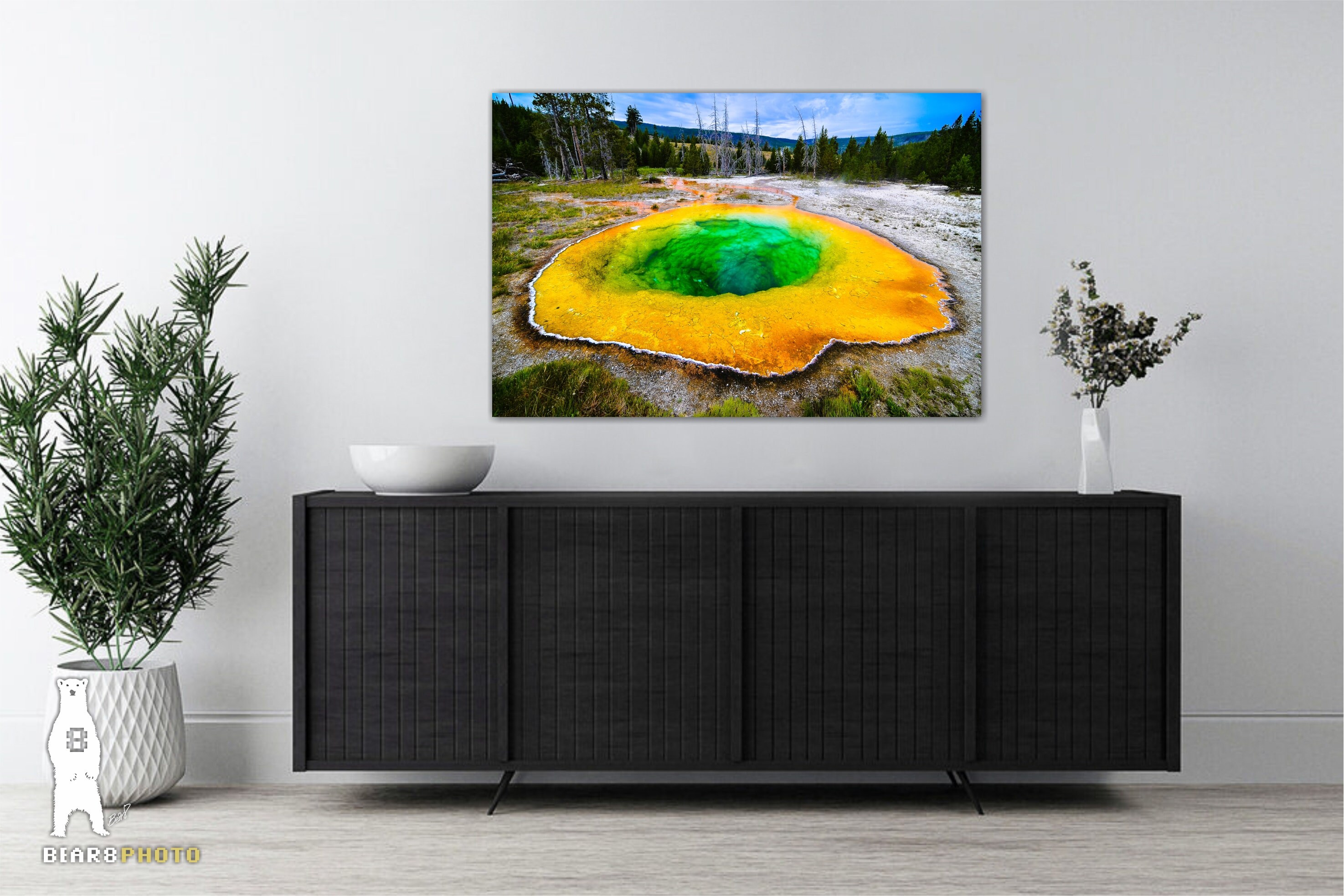 Yellowstone's Morning Glory Pool Photography: Fine Art Print - Etsy